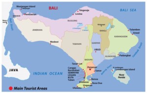 7 Bali Maps - Bali on a Map, by Regions, Tourist Map and More