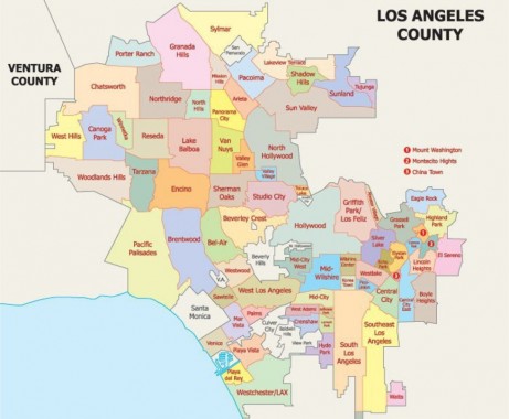 Los Angeles Maps - The Tourist Maps of LA to Plan Your Trip