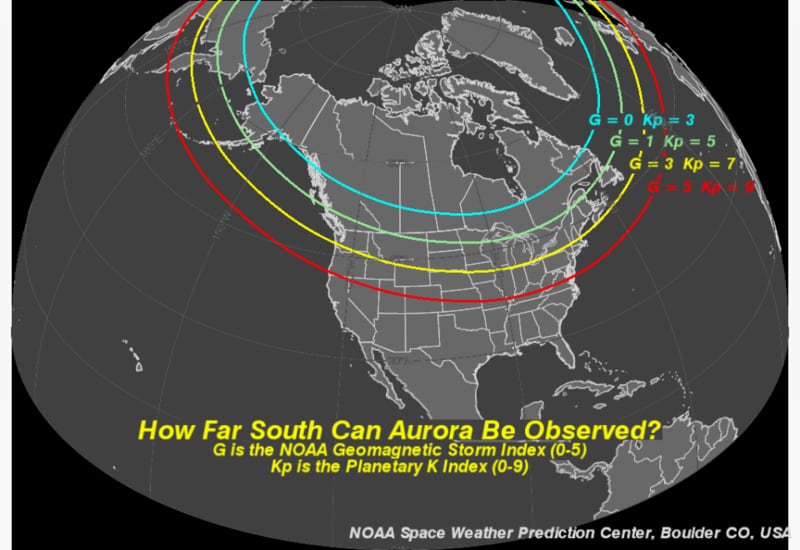 Northern Lights Interactive Map