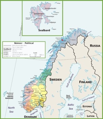 Tromso Maps - Tourist Map of Tromso, Norway, and Other Maps