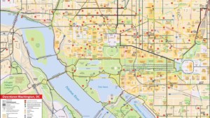 Washington D.C. maps - The tourist map of D.C. to plan your visit
