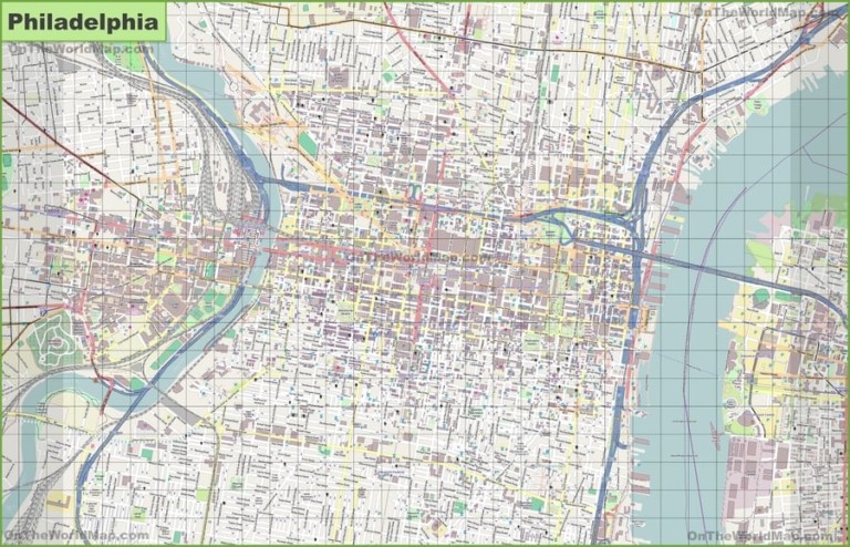 Philadelphia Maps - The Tourist Map of Philly to Plan Your Visit