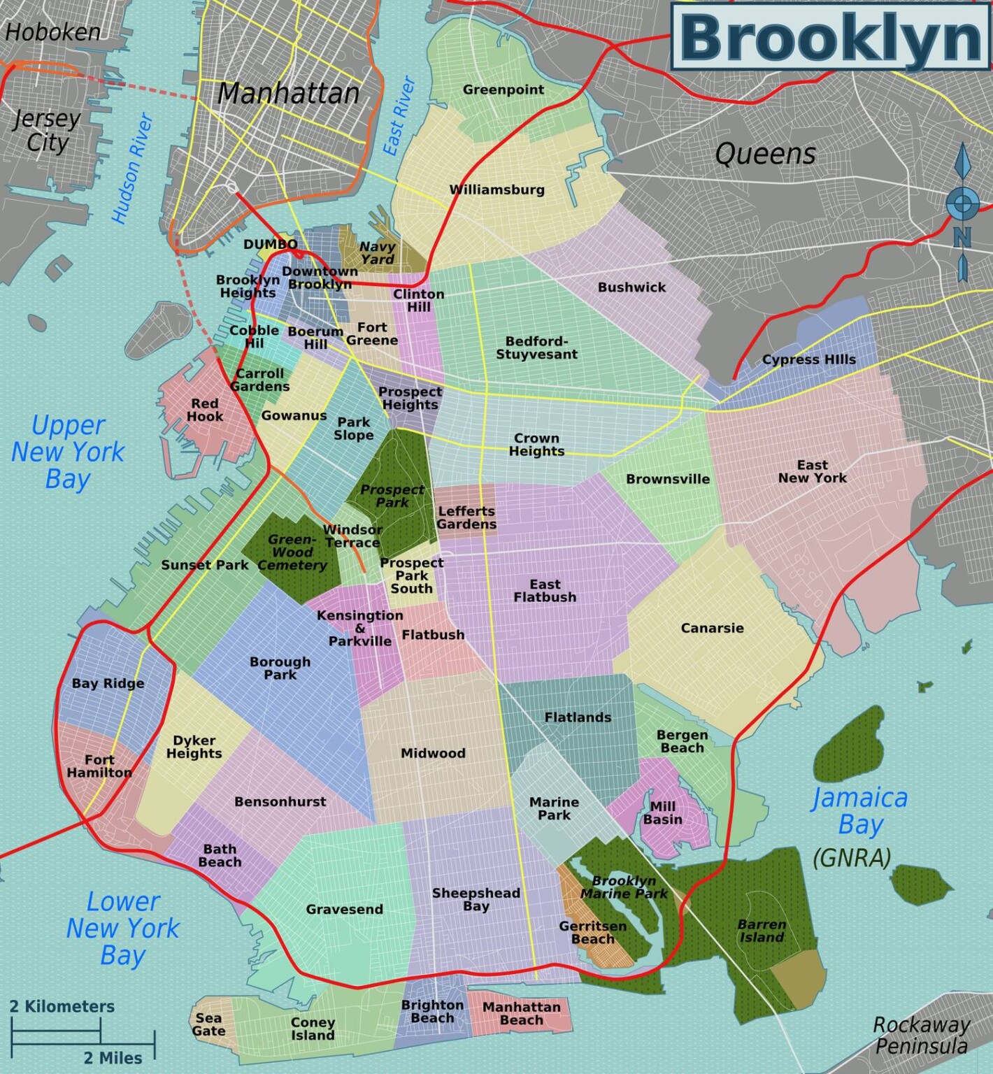 10 Best Brooklyn Neighborhoods to Visit + Map