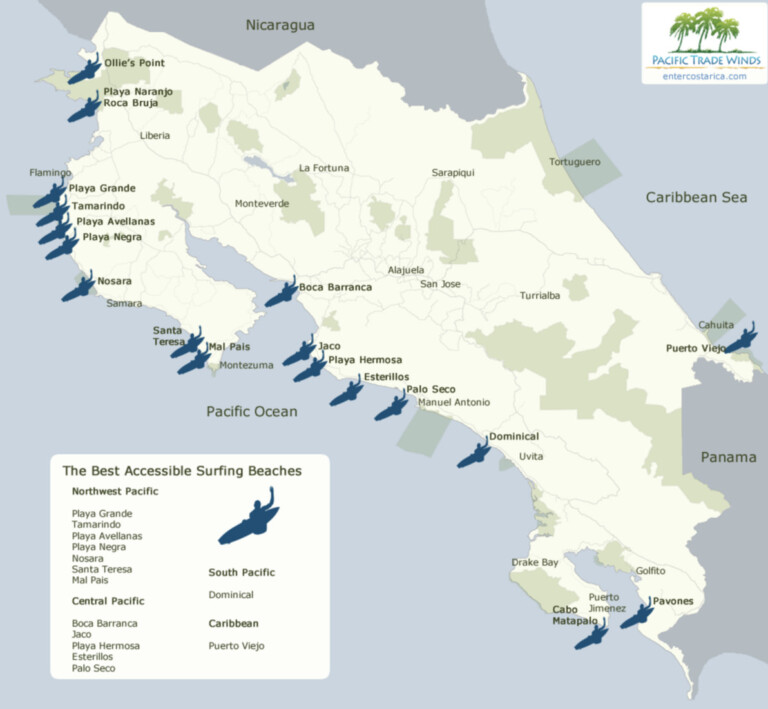 Mapas de Costa Rica Imprescindibles para tu Viaje